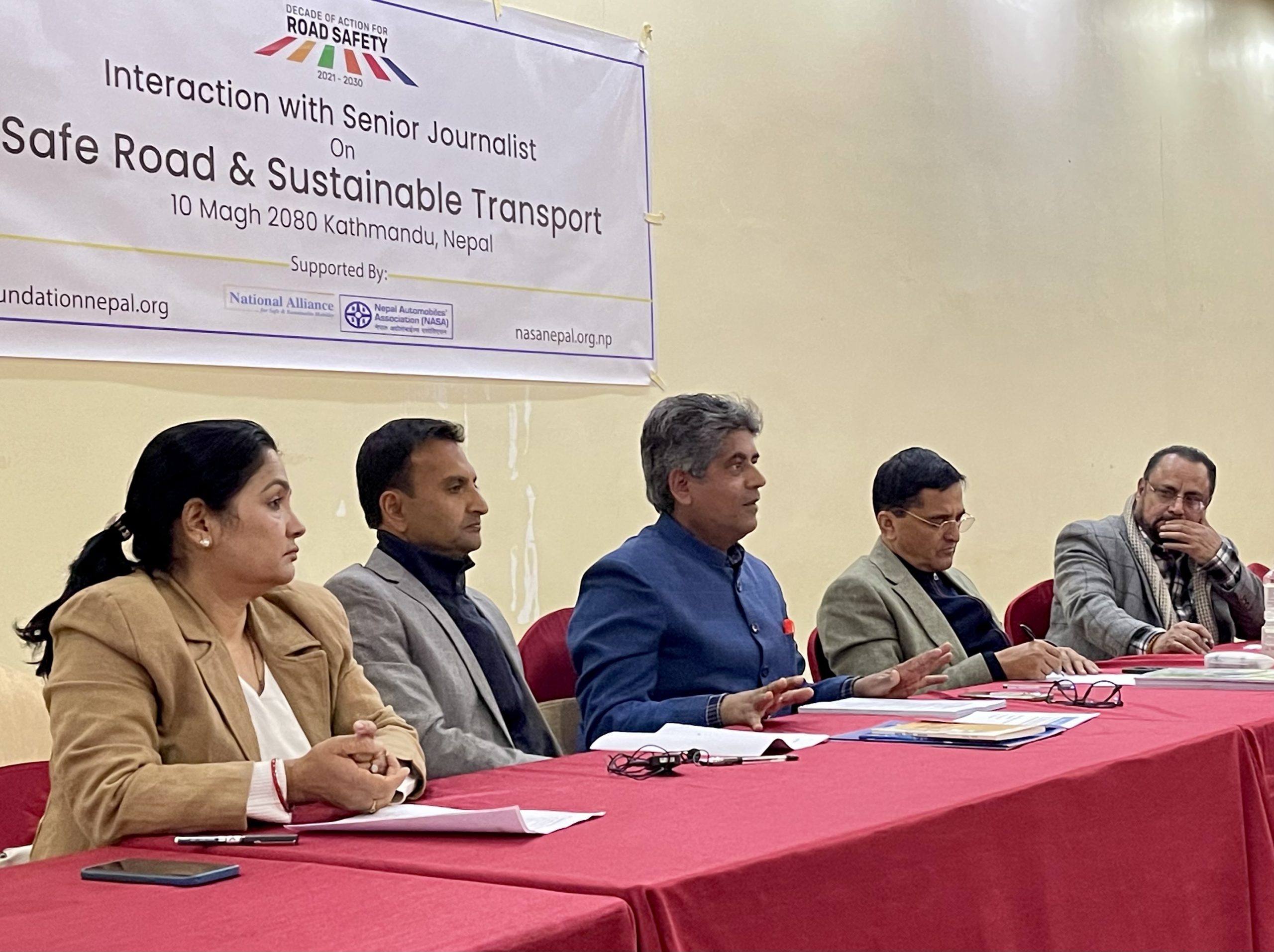 Interaction Between Sustainable Road Transportation and Safe Roads.